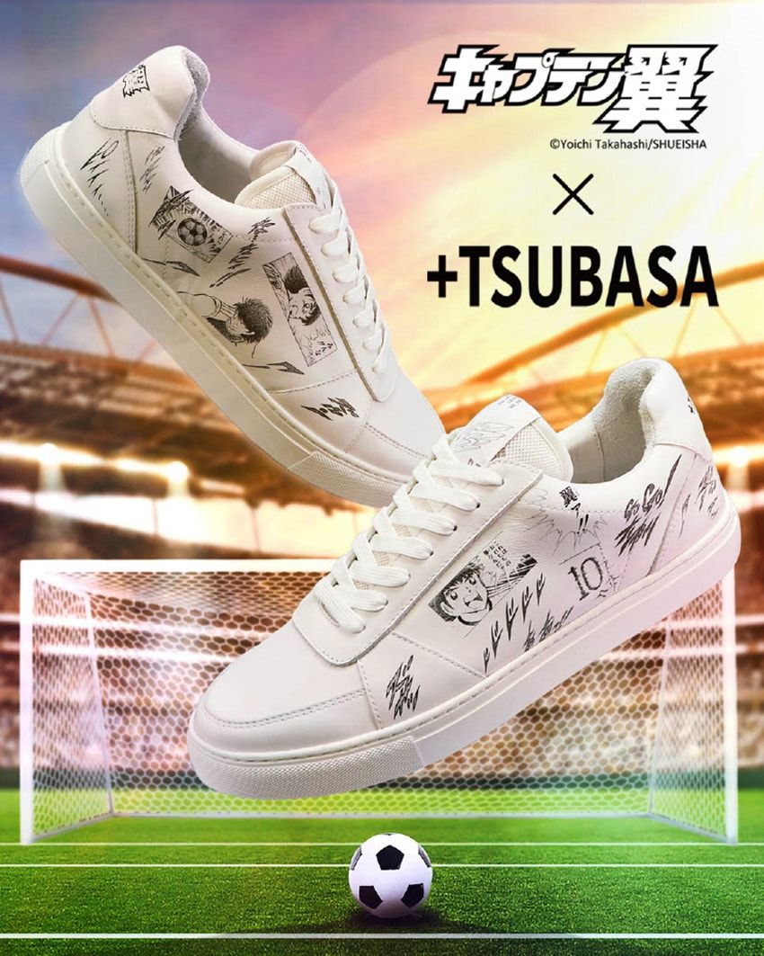 キャプテン翼の名シーンがスニーカーに。“ツバサ同士”の再タッグが「アトモス」からキックオフ！
